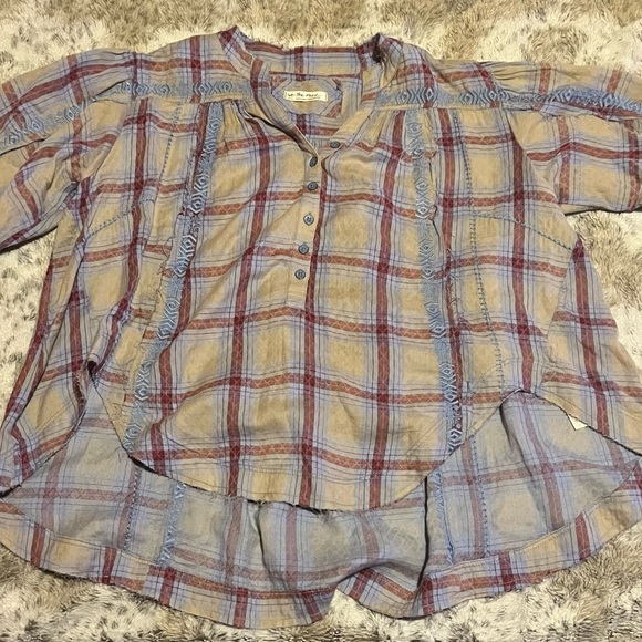 We The Free | Tops | We The Free Ultra Flow Button Lightweight Flannel ...